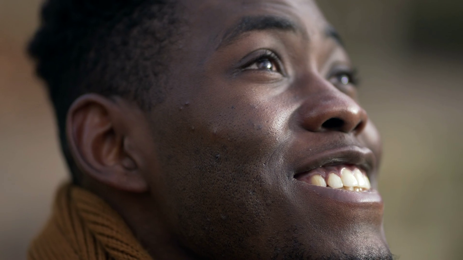 Smiling Happy Black African Man Portrait Stock Footage SBV-348682480 ...