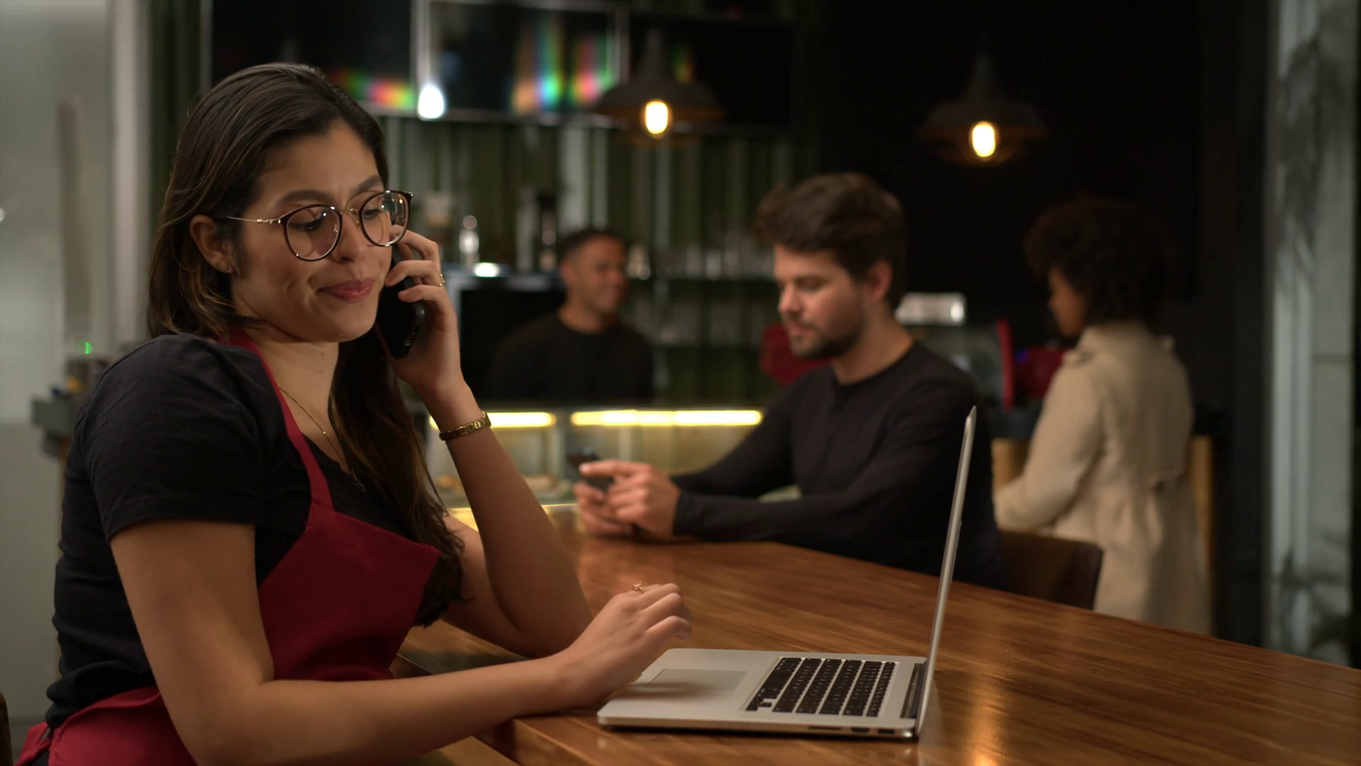 Café Operations: South American Employee On Stock Footage SBV-348404290 ...