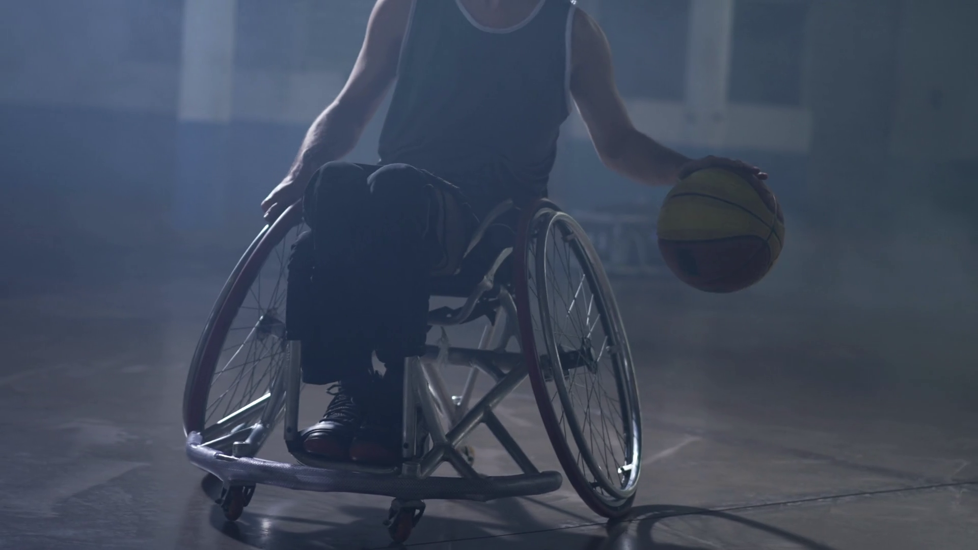 Wheelchair Baller: South American Disabled Stock Footage SBV-348405079 ...