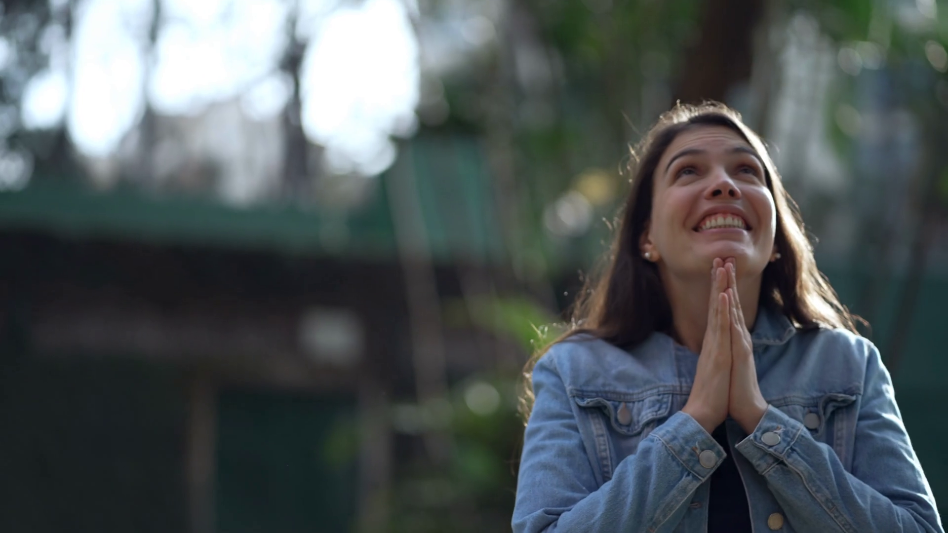 Spiritual Woman Feeling Freedom Person With Stock Footage SBV-348863175 ...