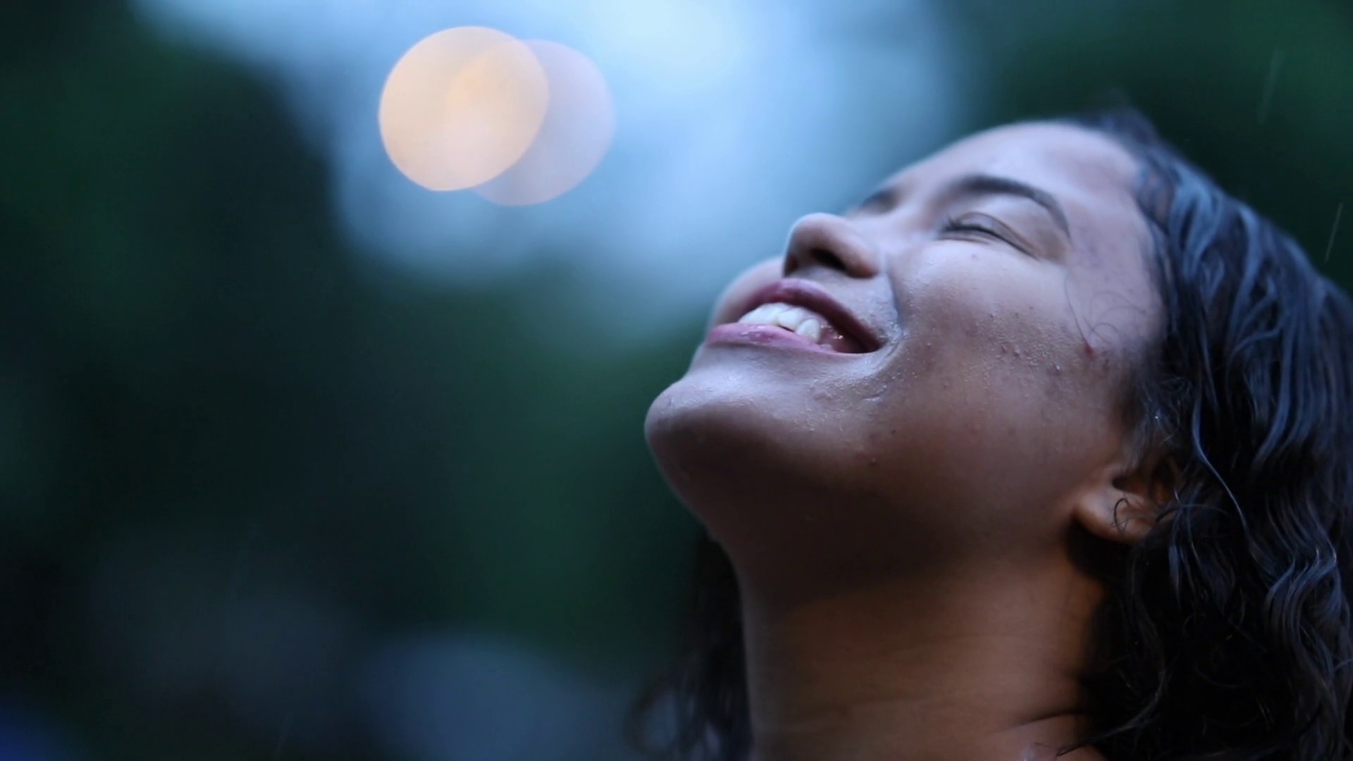 Spiritual Young Woman Praying Outside In Stock Footage SBV-348487227 ...