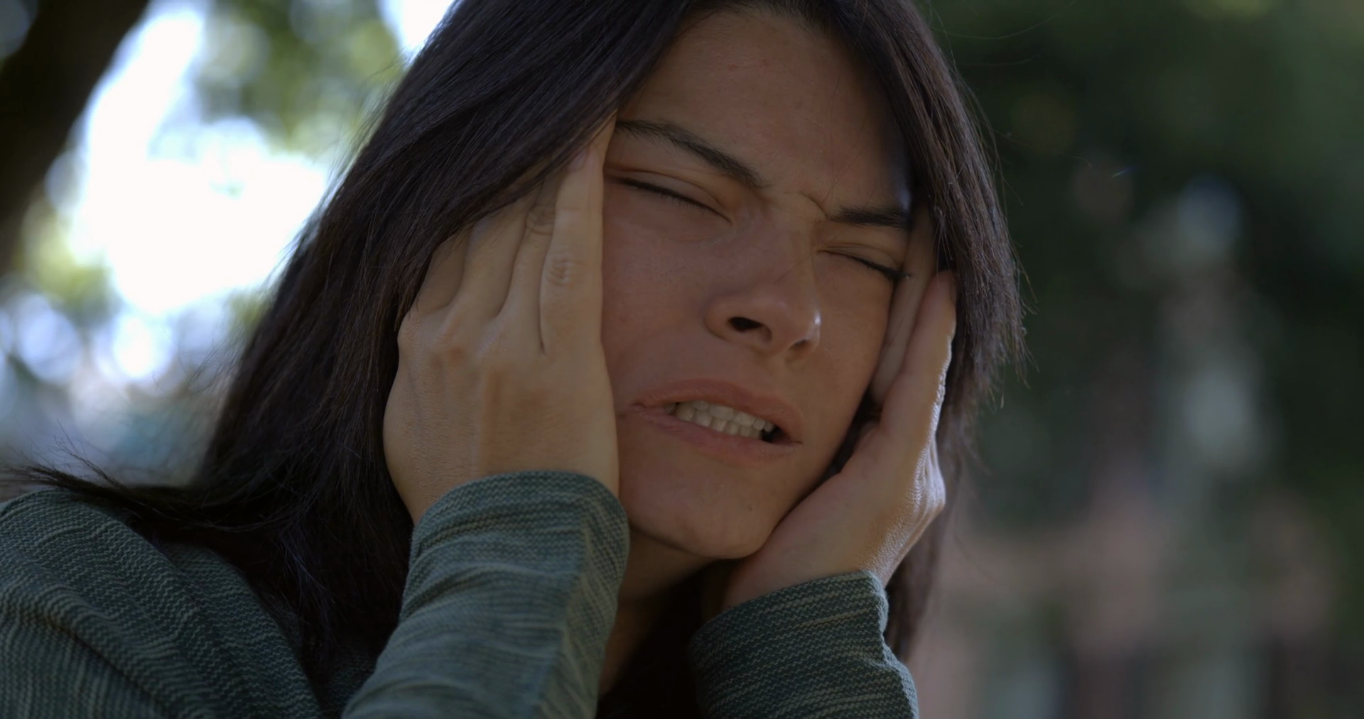 Stressed Woman Feeling Anxiety Distress Stock Footage SBV-348484209 ...