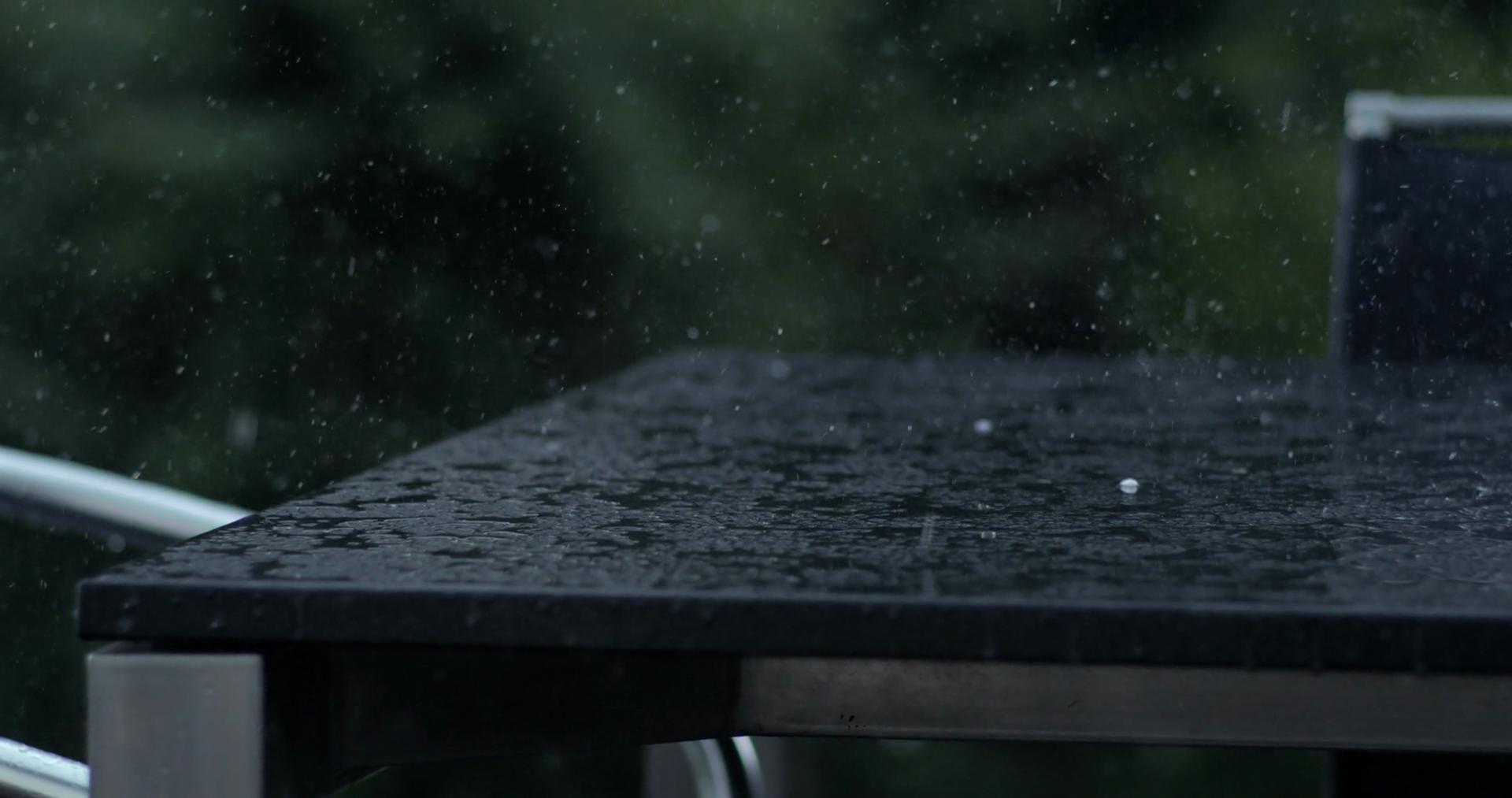 Super Slow Motion Rain Captured With High Stock Footage SBV-352385107 ...