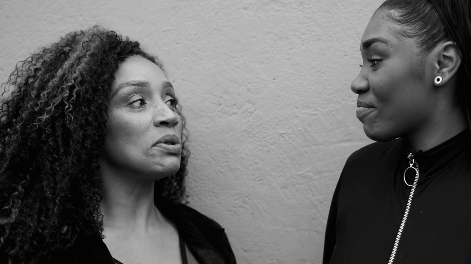 Talkative Mother Gossiping With Teenage Girl Stock Footage SBV ...