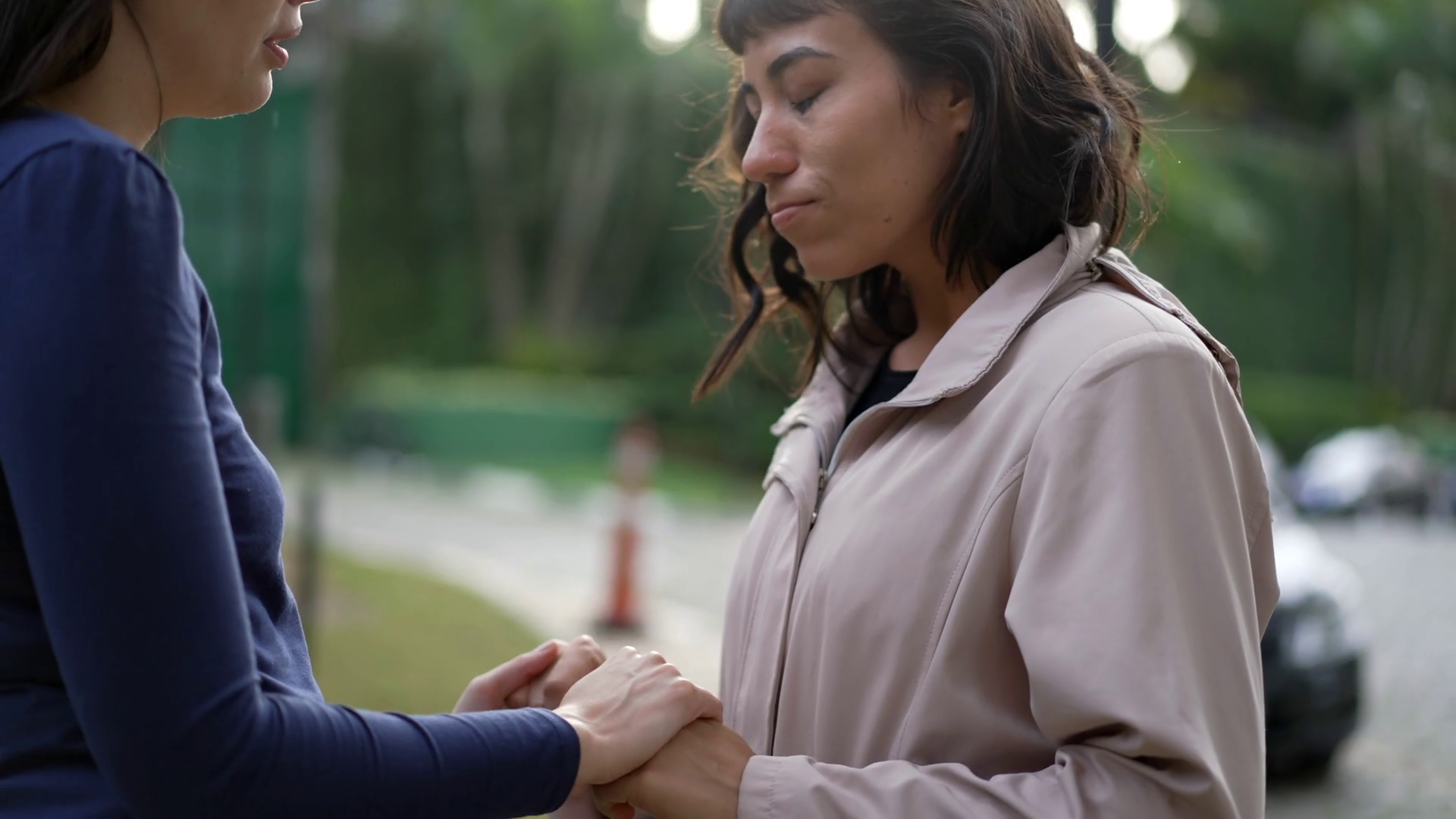 Two Friends Hugging With Empathy Support Stock Footage SBV-348860560 ...