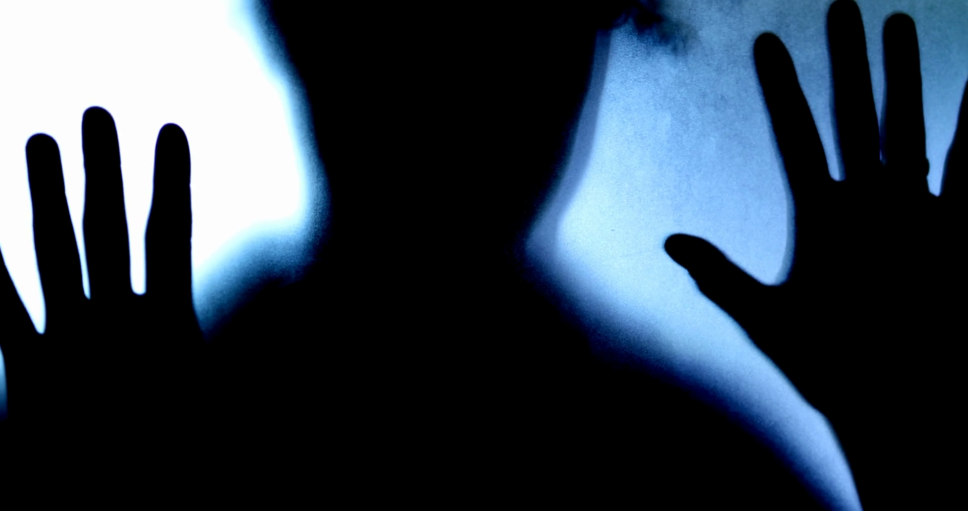 Woman Behind Diffused Glass Feeling Trapped Stock Footage SBV-348475675 ...