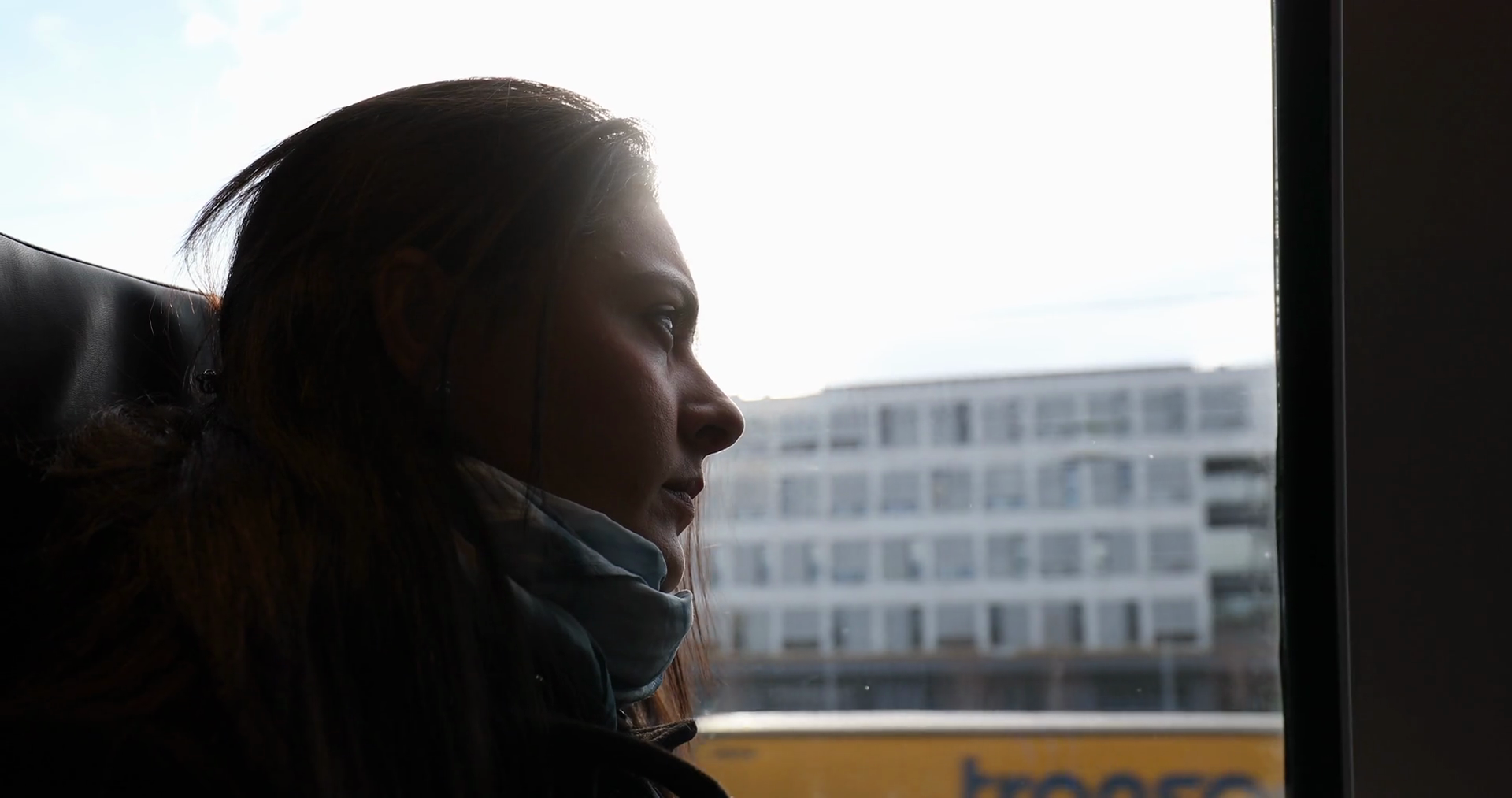 Woman Daydreaming About Life Looking At Stock Footage SBV-348552476 ...