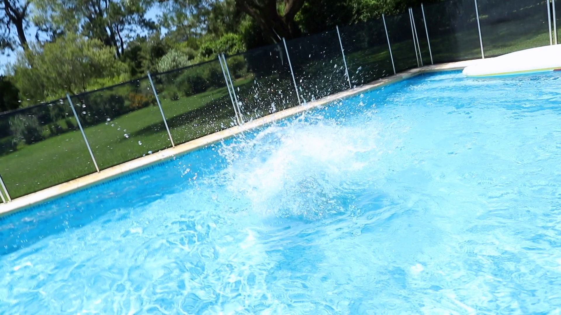Young Boy Running In Slow Motion Jumping Stock Footage SBV-352395713 ...