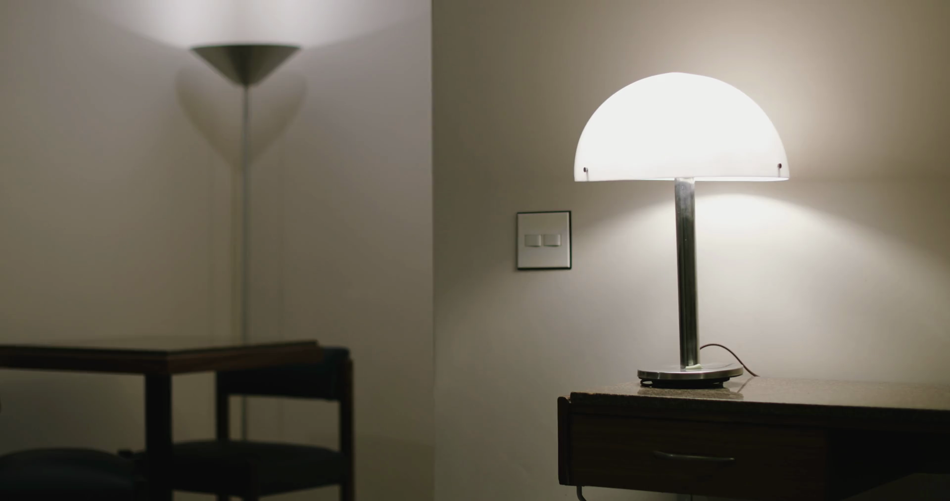 Young Man Turning Lights Off Leaving Home Stock Footage SBV-348504999 ...