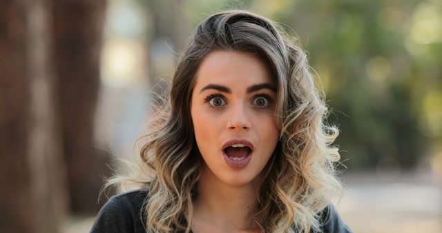 Surprised Girl Stock Footage: Royalty-Free Video Clips - Storyblocks