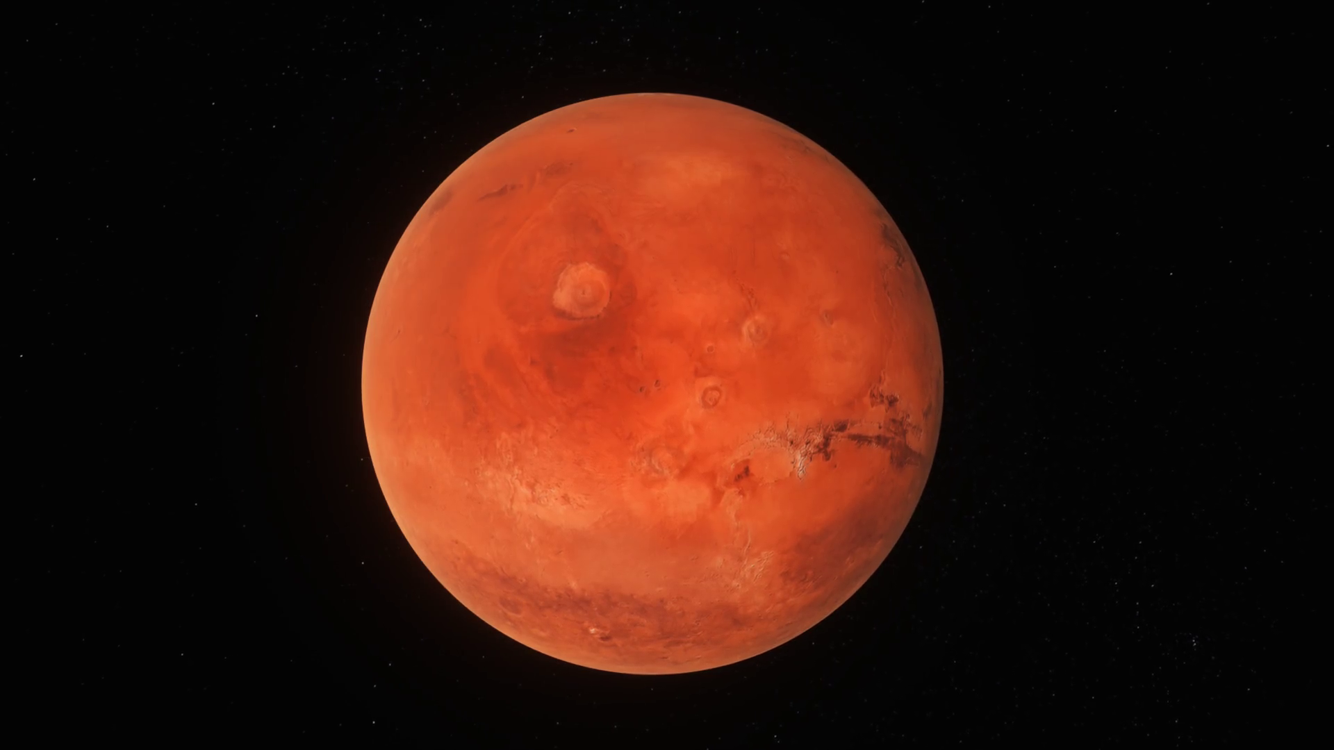 Concept 7-u1 View Of Realistic Planet Mars Stock Motion Graphics SBV ...