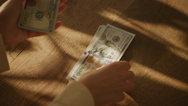 Gangster Counting Money Stock Footage: Royalty-Free Video Clips ...