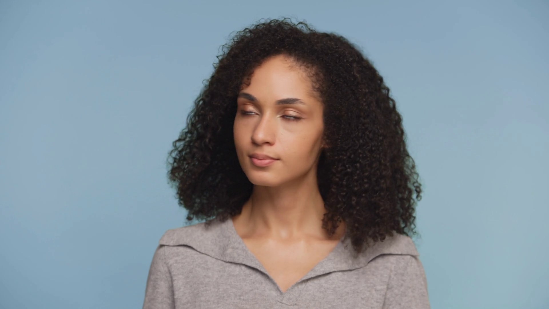 Woman Shaking Head In Disapproval Gesture Stock Footage SBV-352034337 ...