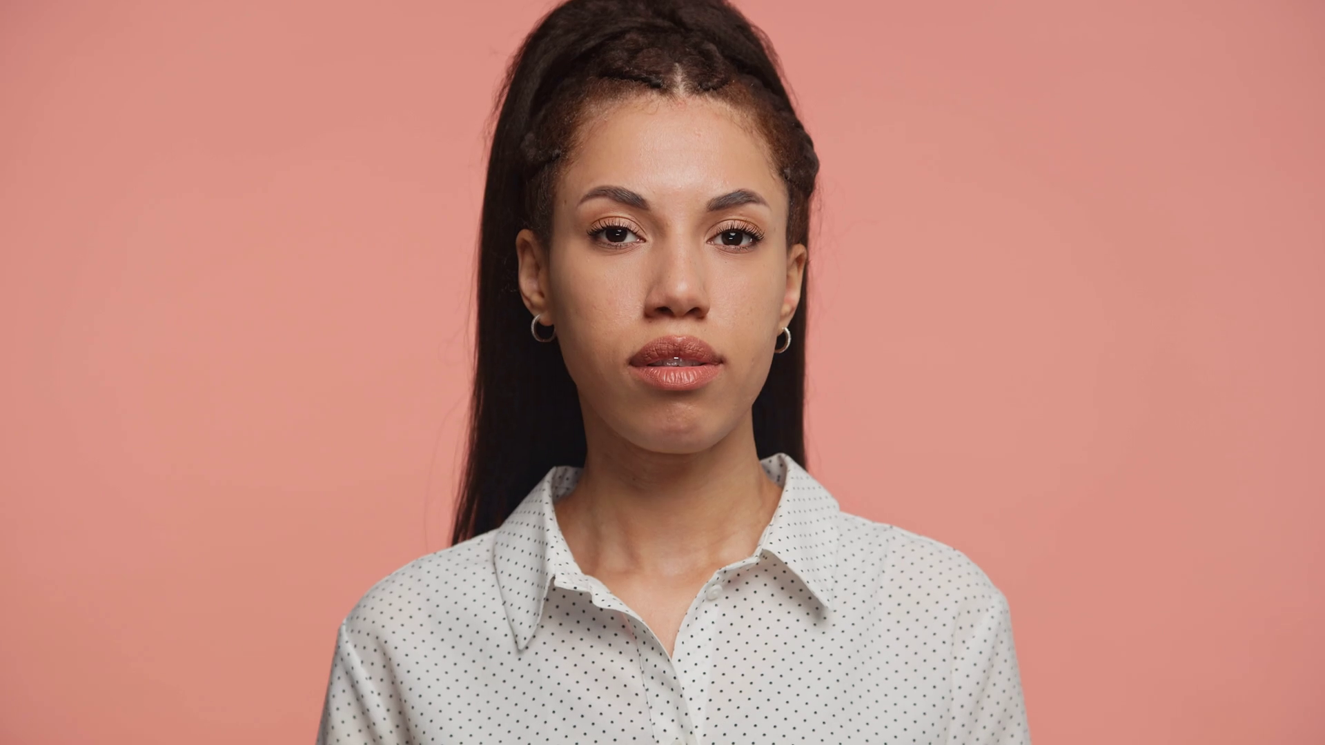 Woman Nodding Head In Agreement Approval On Stock Footage SBV-352203618 ...