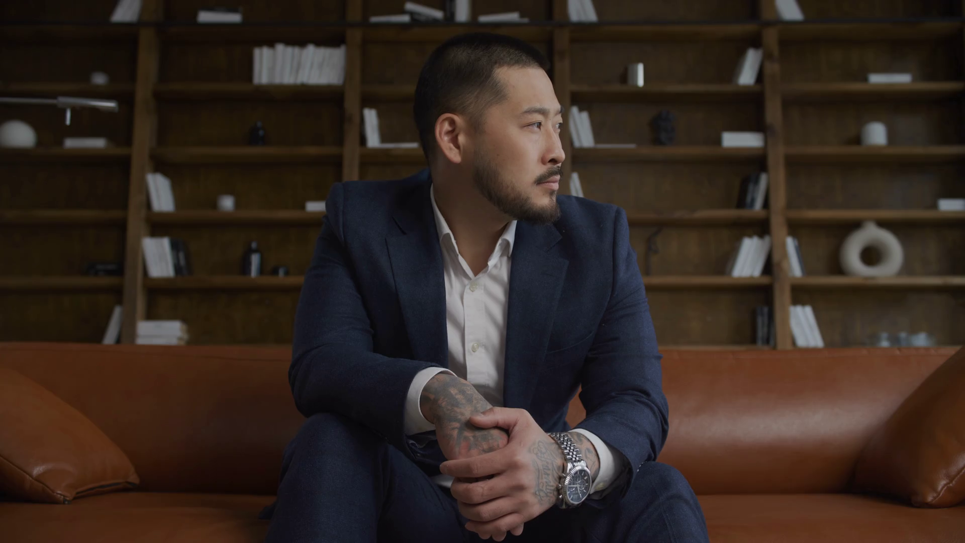 Successful Man Portrait In Office Stock Footage SBV-347745392 - Storyblocks