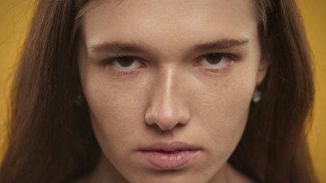 Angry Woman Face Stock Footage: Royalty-Free Video Clips - Storyblocks