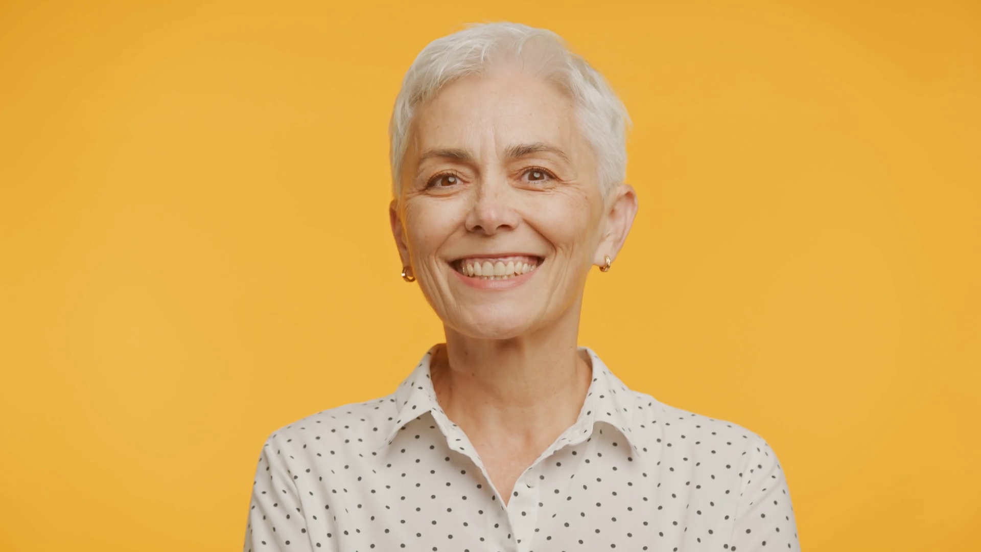 Mature Woman Nodding Head In Agreement On Stock Footage SBV-348562879 ...