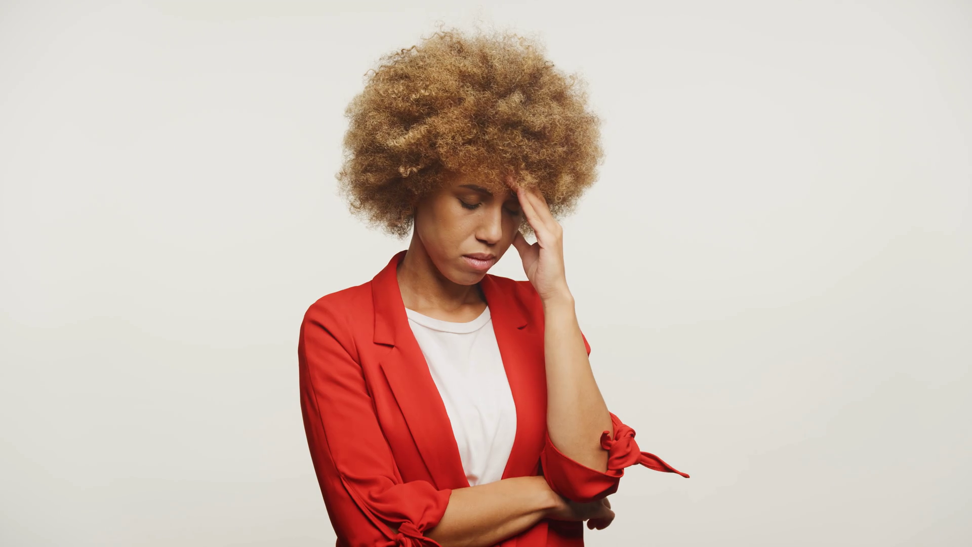 Businesswoman Problems Woman In Trouble On Stock Footage SBV-348690463 ...