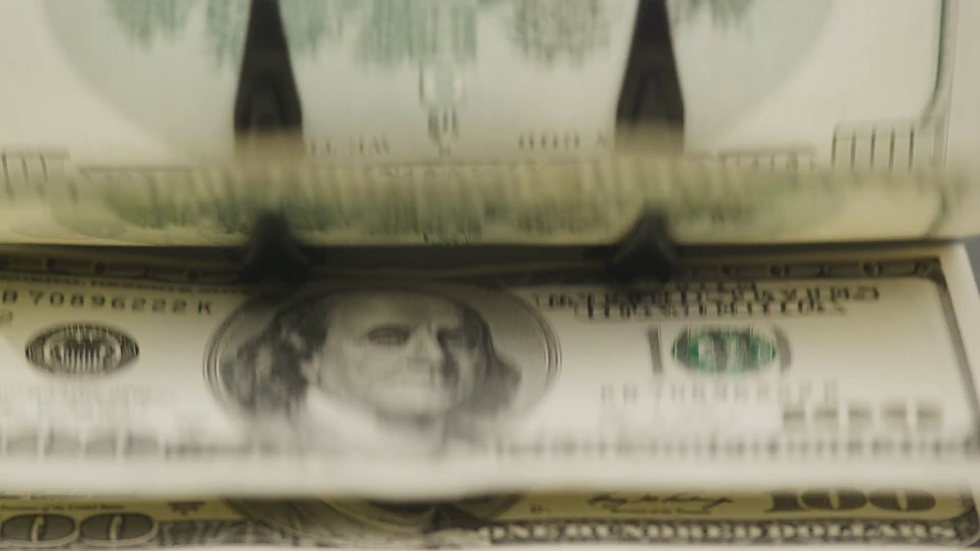 Us Dollar Banknotes In Automatic Cash Money Stock Footage SBV-348686968 ...