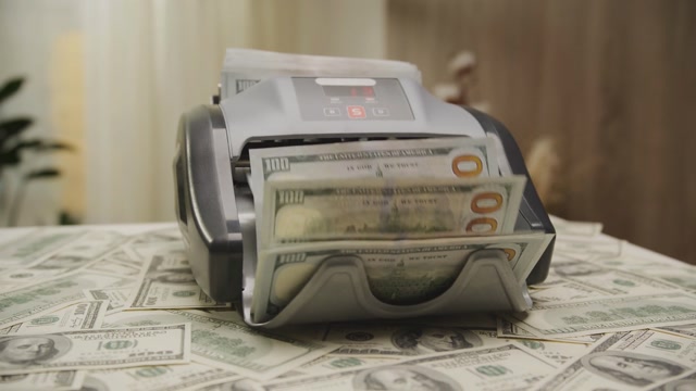 Money Processing Stock Footage: Royalty-Free Video Clips - Storyblocks