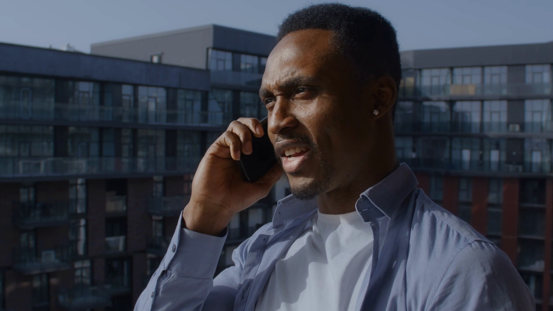 Man Arguing On Phone Call Businessman Stock Footage SBV-347453353 ...