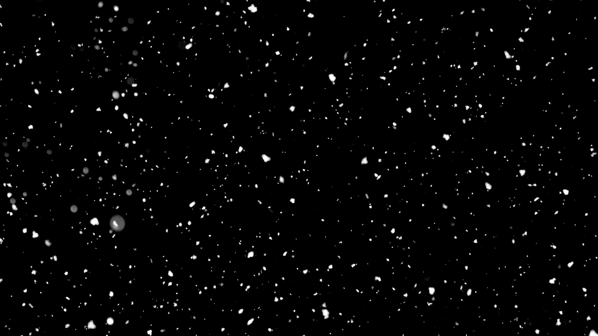 Snow Flakes Overlay Black Background Winter Stock Footage SBV-351676560 ...