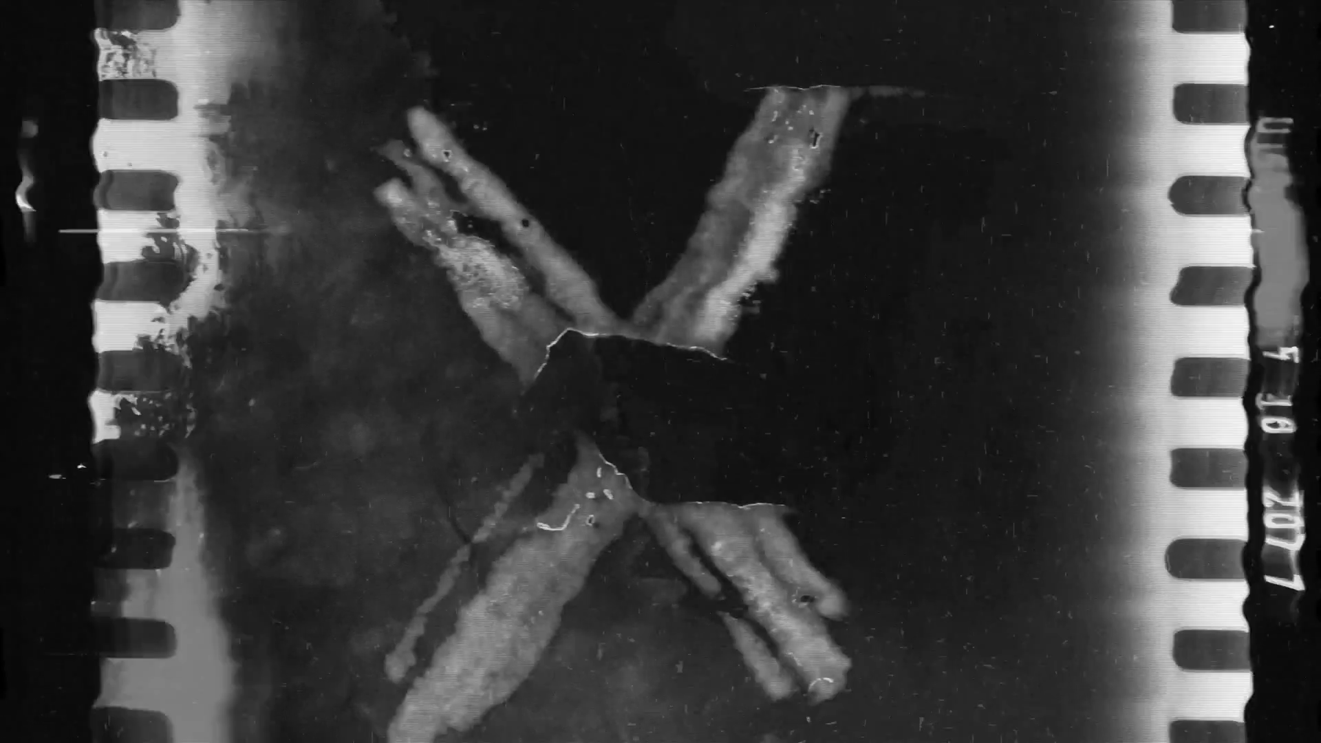 Film Splice Marks Taped Edge Overlay Stock Footage SBV-352978868 ...
