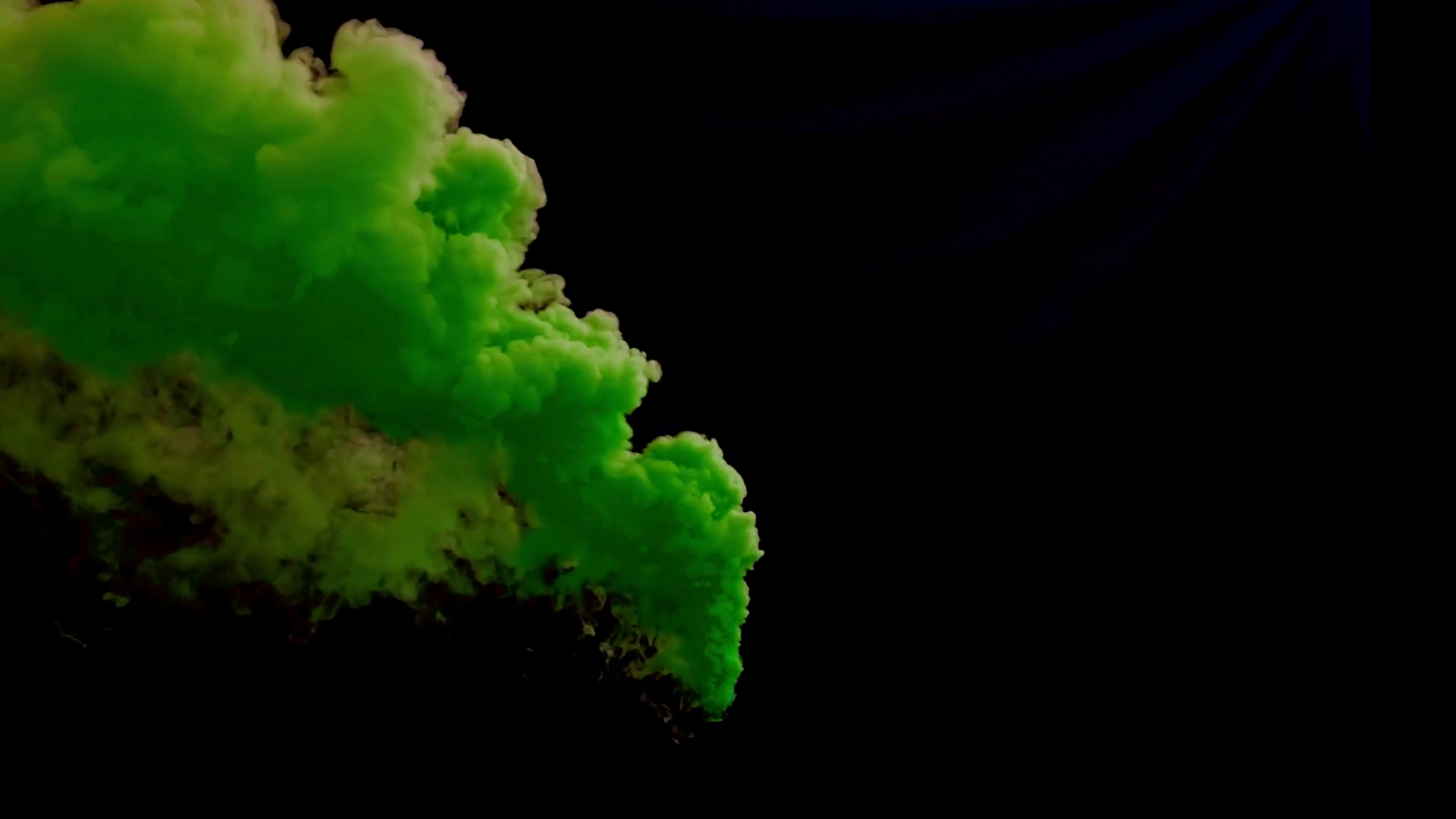 Colorful Green Smoke Bomb Haze Grenade Stock Footage SBV-347701399 ...