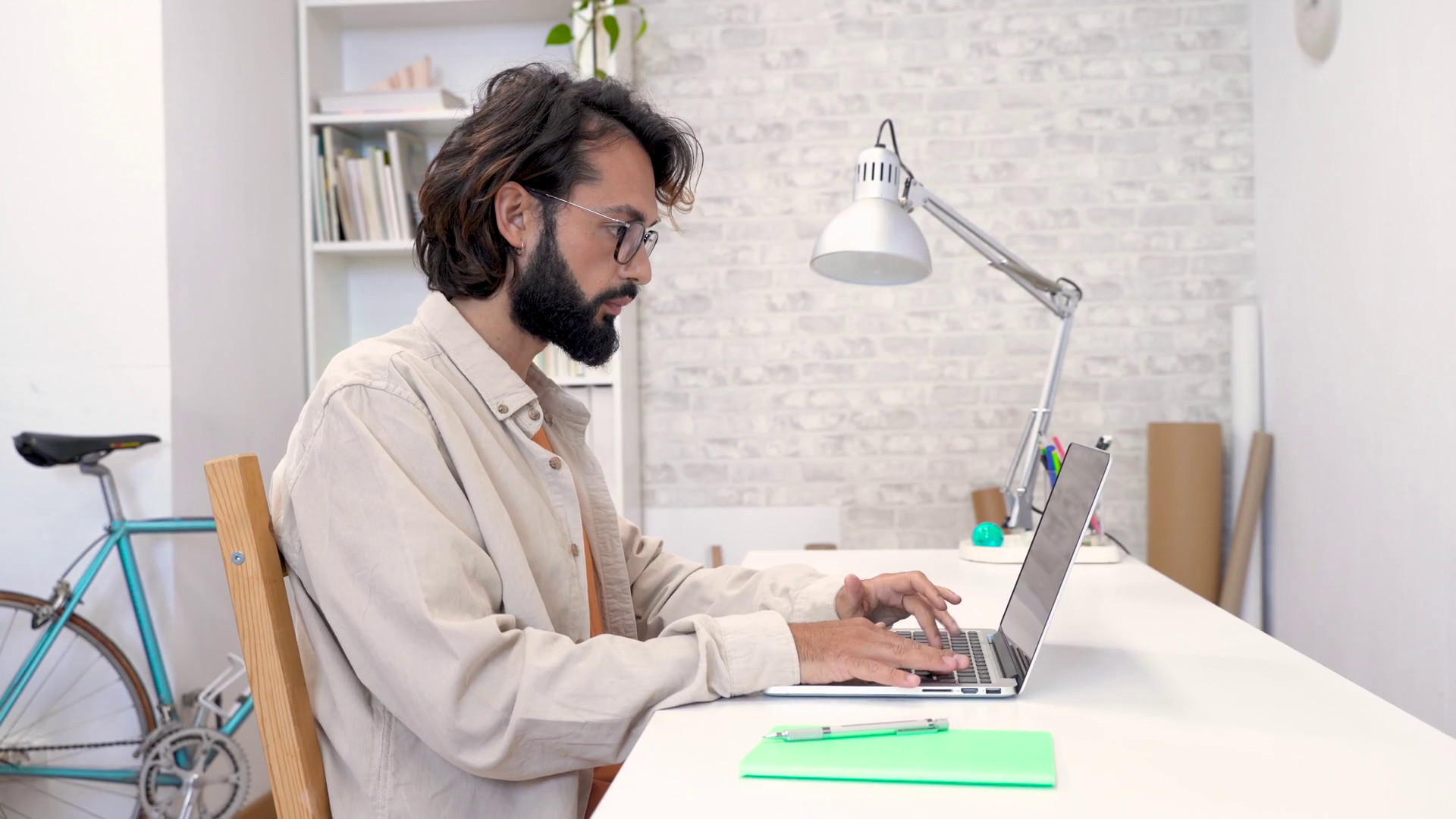 Working From Home: Male Professional Engaged Stock Footage SBV ...