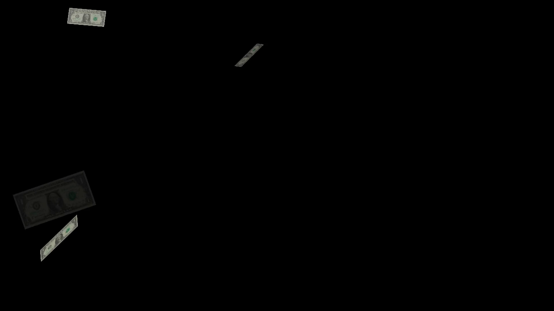 Dollar Bill Falling Money Video Effect Stock Motion Graphics SBV ...