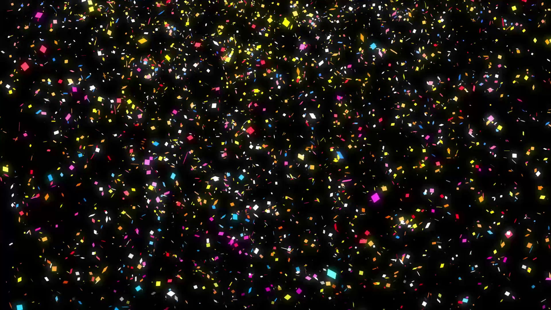 Falling Colorful Shinny Confetti Particles Stock Footage SBV-348677009 ...