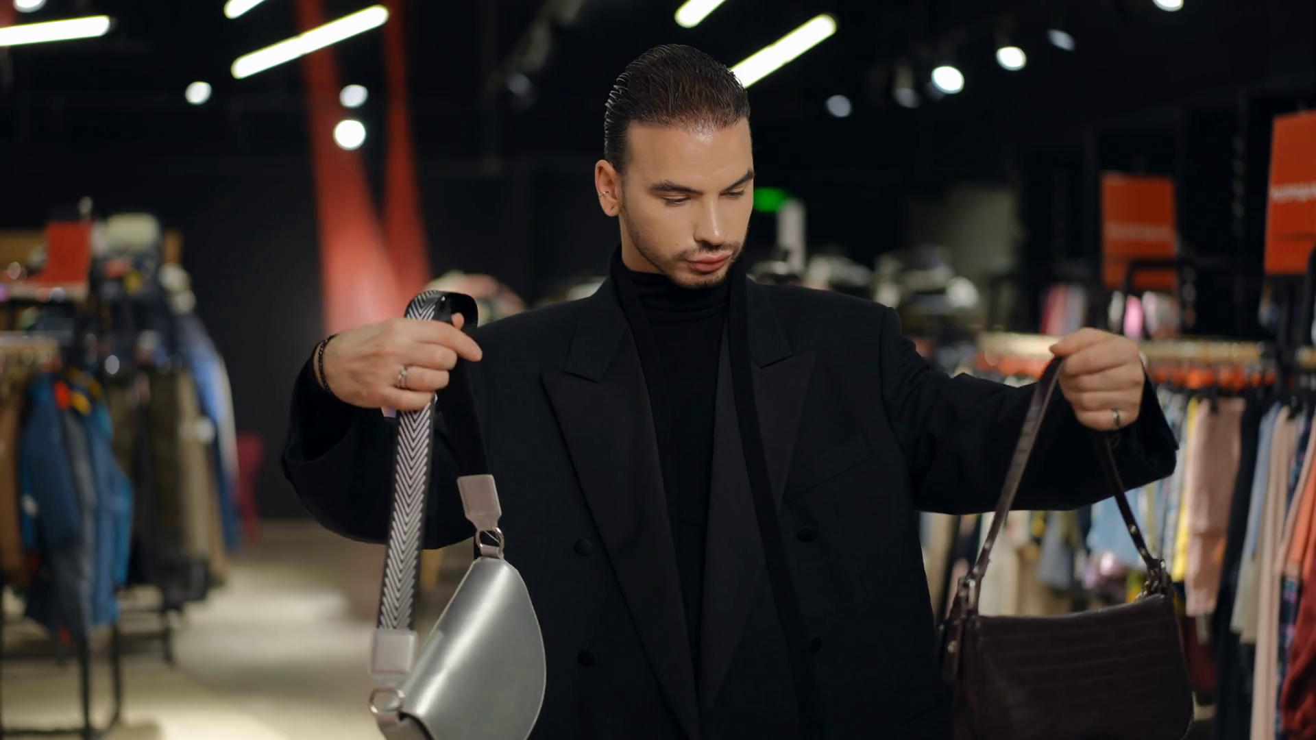 A Uniquely Stylish Individual Showcases Stock Footage SBV-352048207 ...