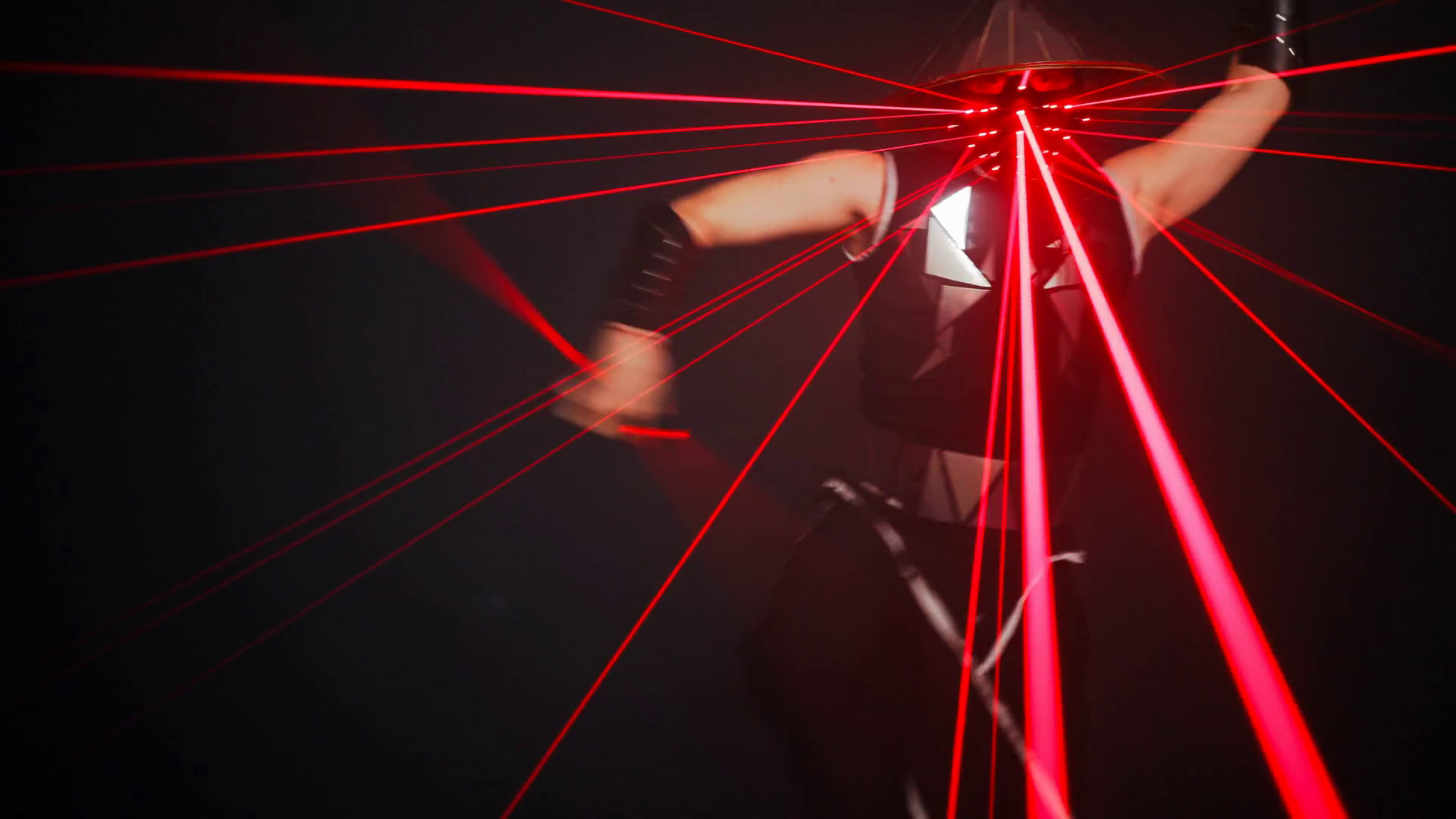 Professional Male Performer Spinning Dancing Stock Footage SBV ...