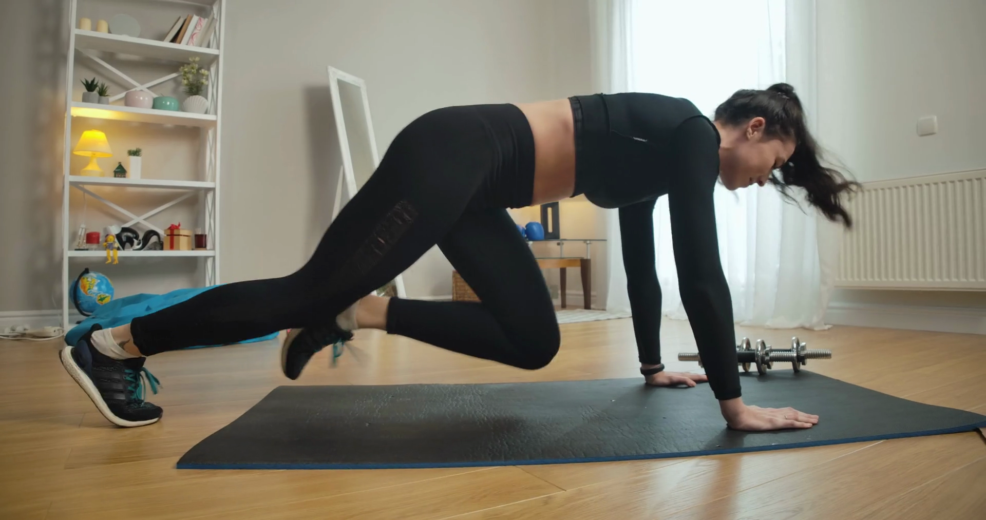 Live Camera Moving To Movements Of Slim Stock Footage SBV-338910339 ...