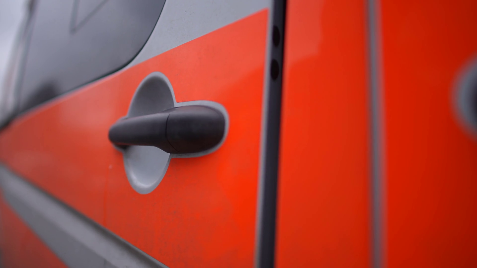 Close-up Of Hand Opening Ambulance Door Stock Footage SBV-348613995 ...