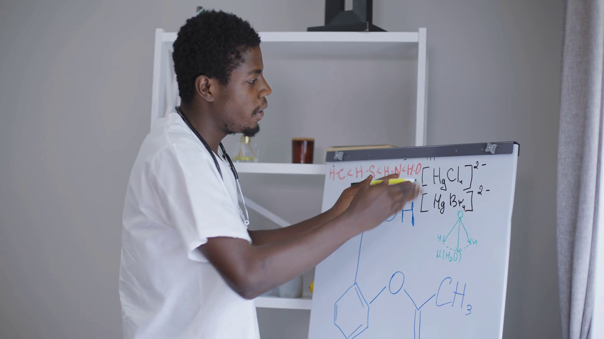 African American Chemist Blogger Talking Stock Footage SBV-346701563 ...