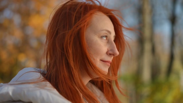 Red Hair Woman Stock Footage: Royalty-Free Video Clips - Storyblocks
