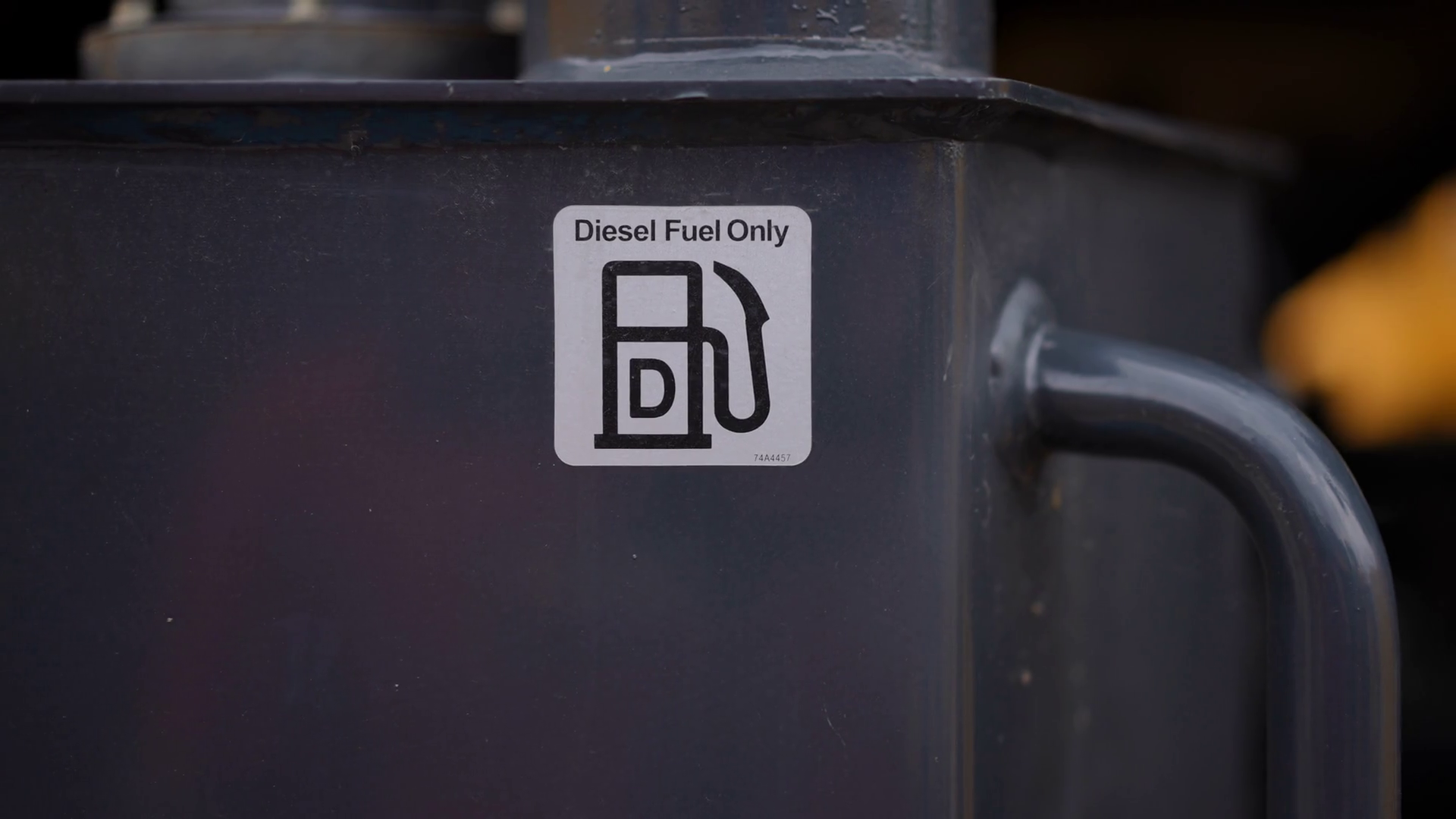 Diesel Fuel Sign On Part Of Agricultural Stock Footage SBV-347713907 ...