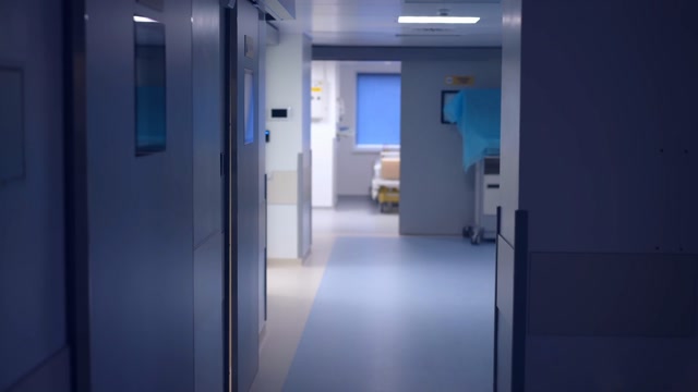 Hospital Interior Hallway Stock Footage: Royalty-Free Video Clips ...