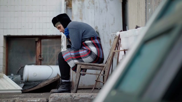 Homeless Black Woman Stock Footage: Royalty-Free Video Clips - Storyblocks