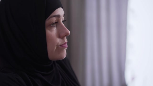 Sad Muslim Woman Stock Footage: Royalty-Free Video Clips - Storyblocks