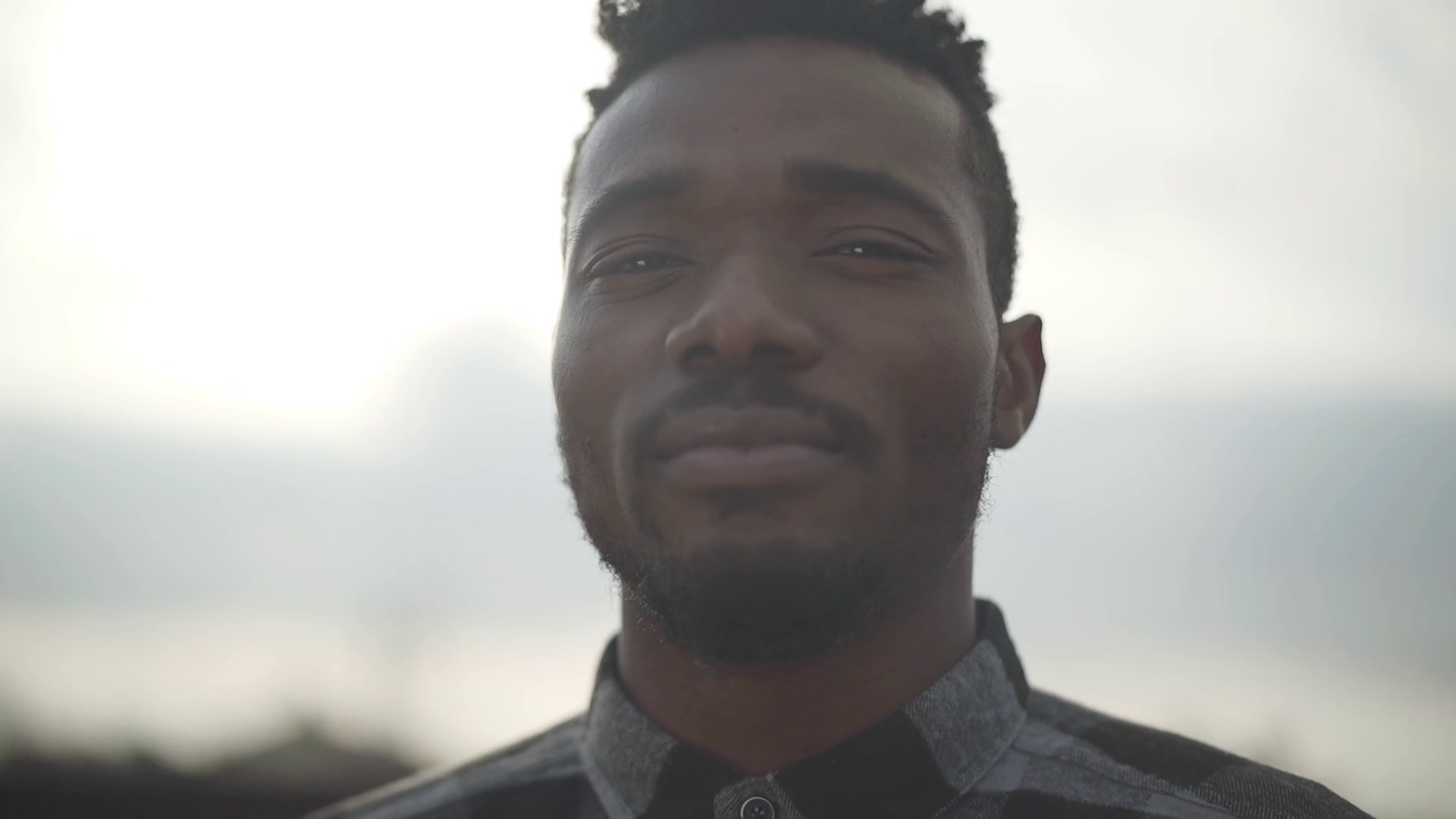 Close-up Portrait Of Confident Man Outdoors Stock Footage SBV-333937165 ...
