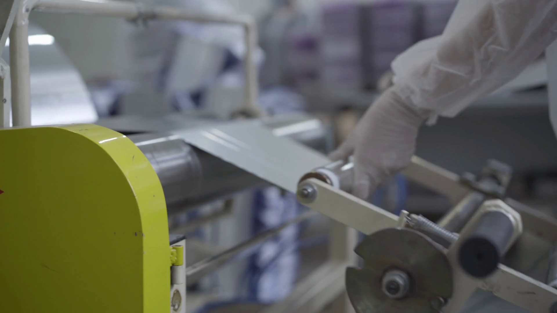 Factory Worker Taking Finished Product From Stock Footage SBV-338582145 ...