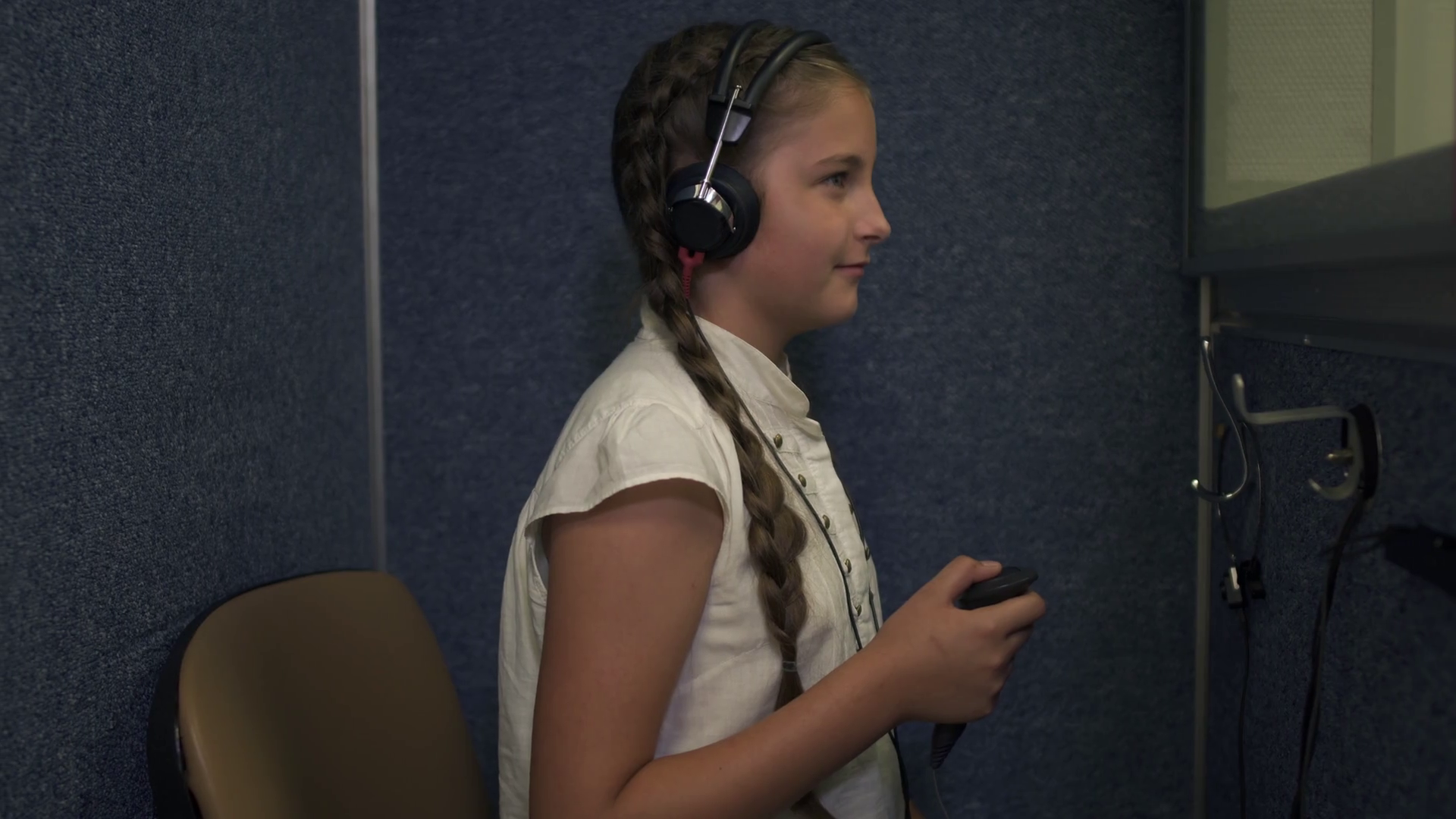 Little Girl Undergoes Hearing Test Stock Footage SBV-326125841 ...