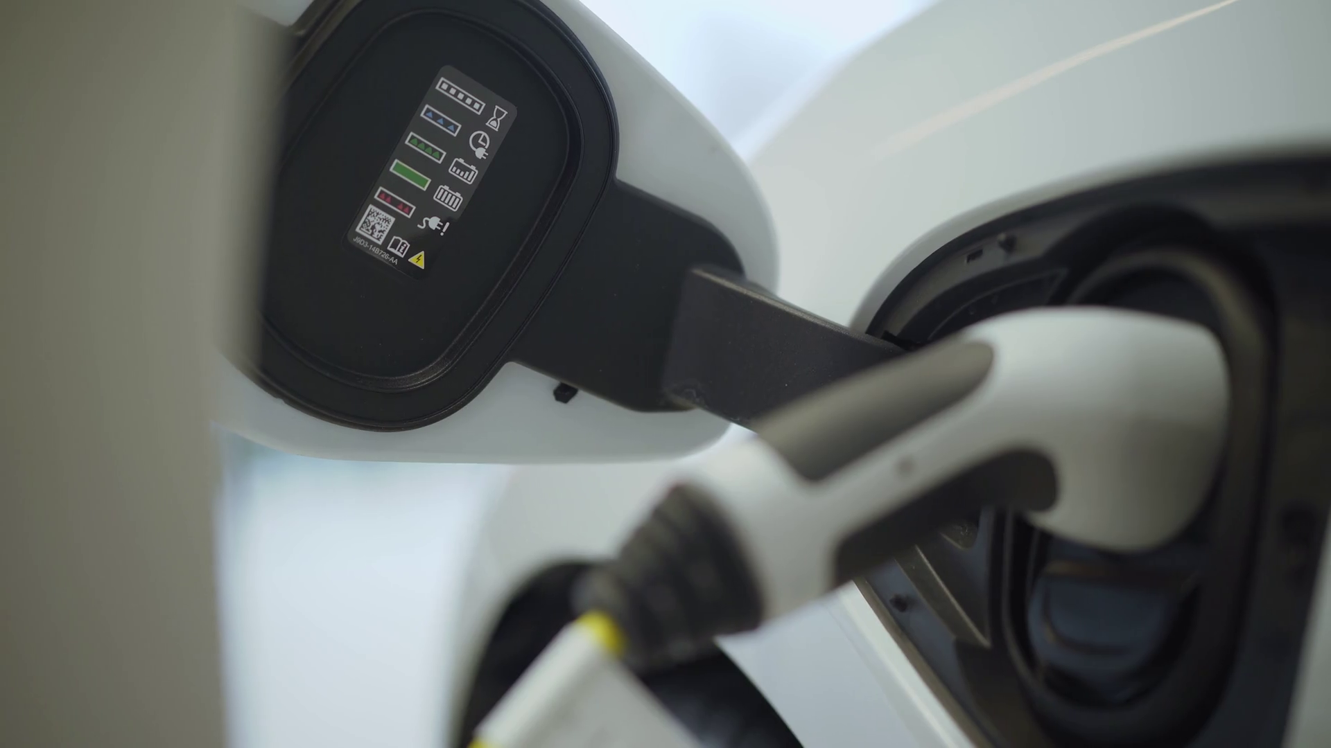 Plug In Electric Power To Car New Era Of Stock Footage SBV-332431132 ...