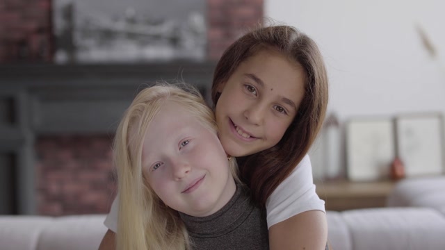 Sisters Hug Stock Footage: Royalty-Free Video Clips - Storyblocks