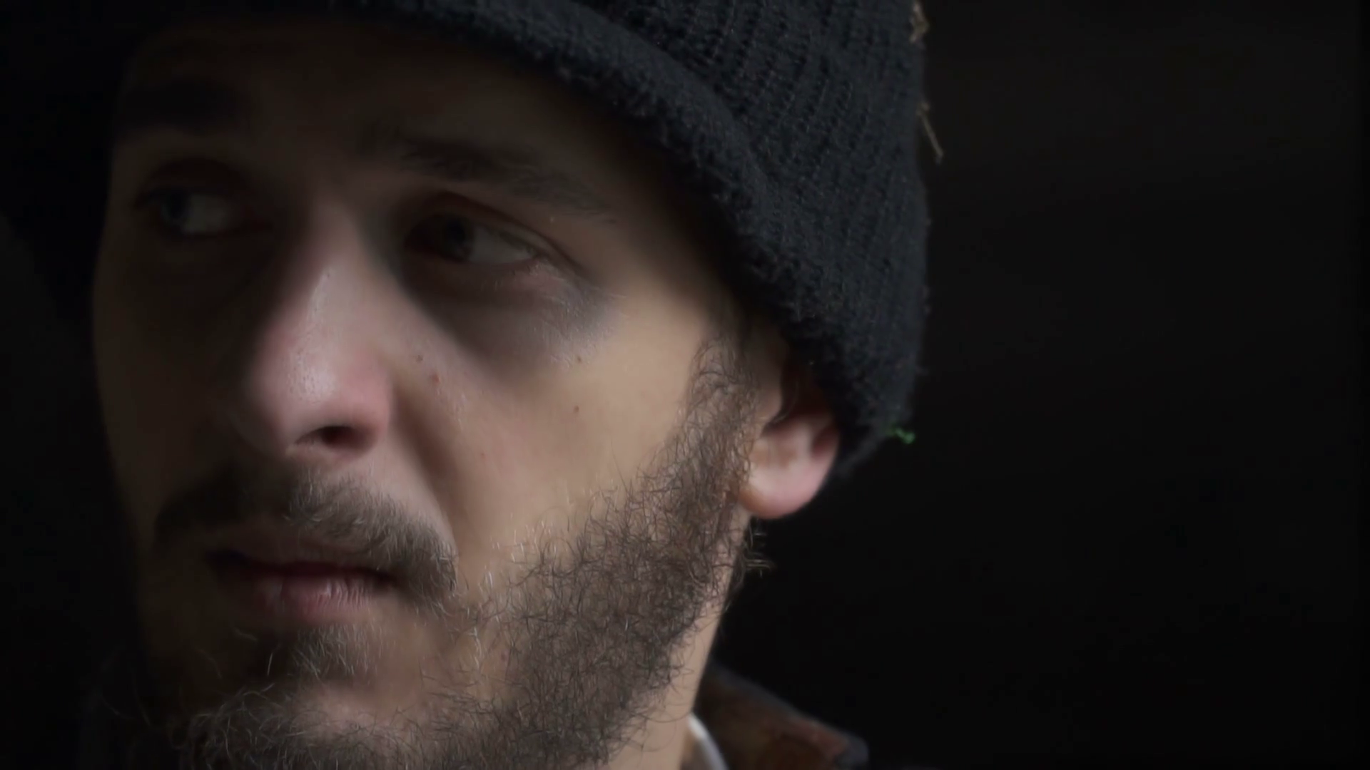 Portrait Of Sad Homeless Stock Footage SBV-319022098 - Storyblocks