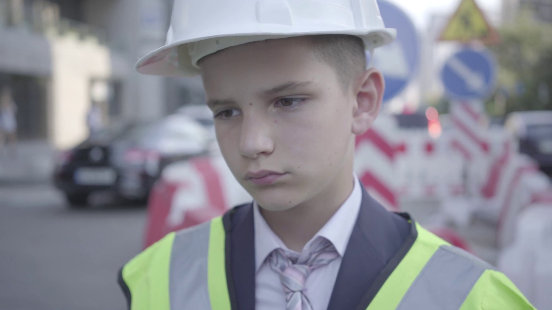 Portrait Of Sad Tired Little Boy In Stock Footage SBV-336305536 ...