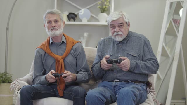 Old Men Fun Stock Footage: Royalty-Free Video Clips - Storyblocks