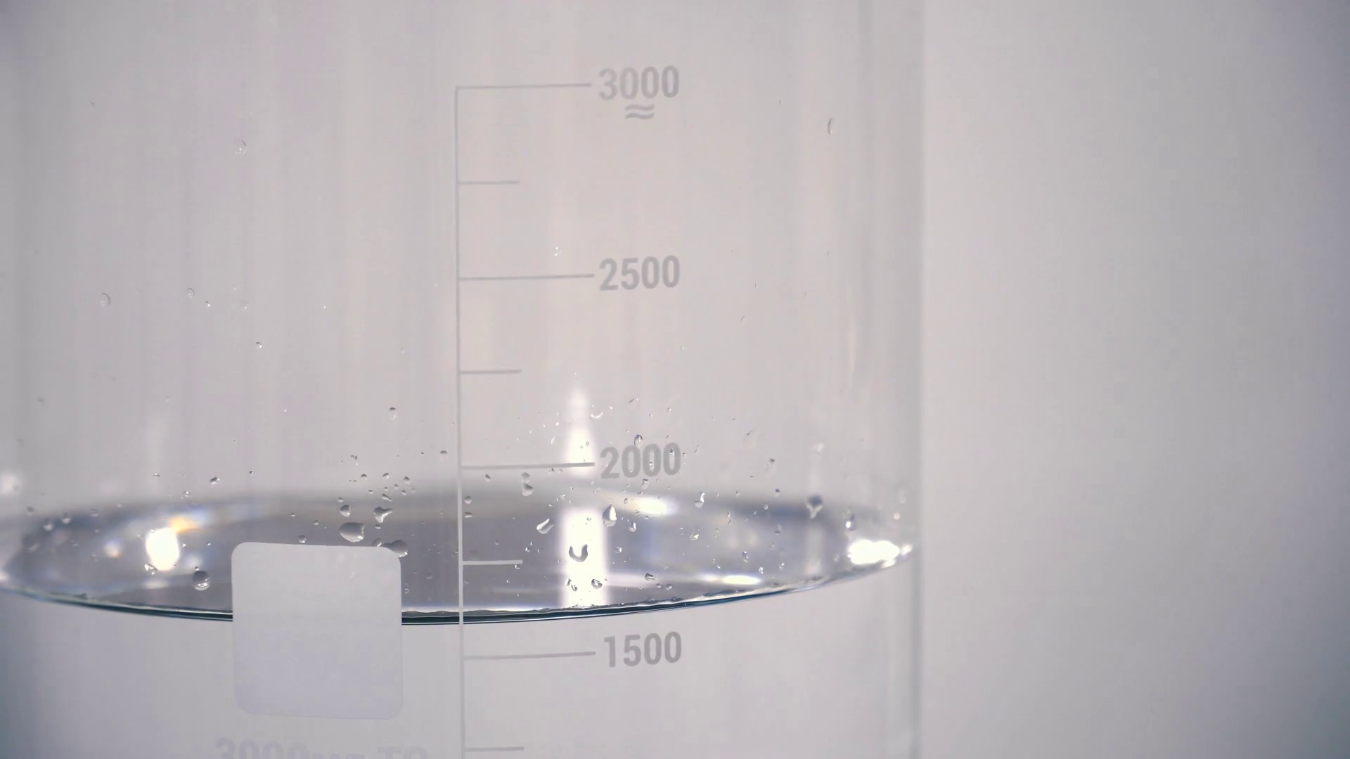 Pouring Transparent Liquid Into Measure Cup Stock Footage SBV-324449810 ...